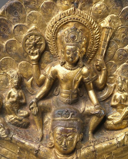 Vishnu Riding on Garuda | Project Himalayan Art