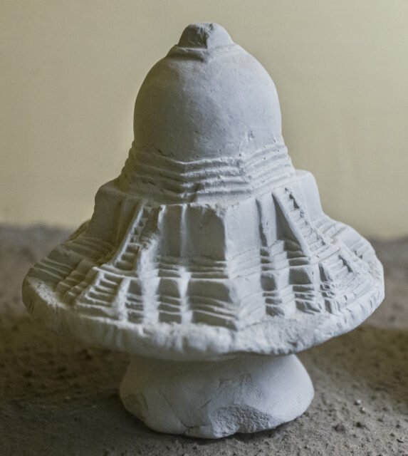 Molded Clay Image (Tsatsa) of Amoghapasha | Project Himalayan Art