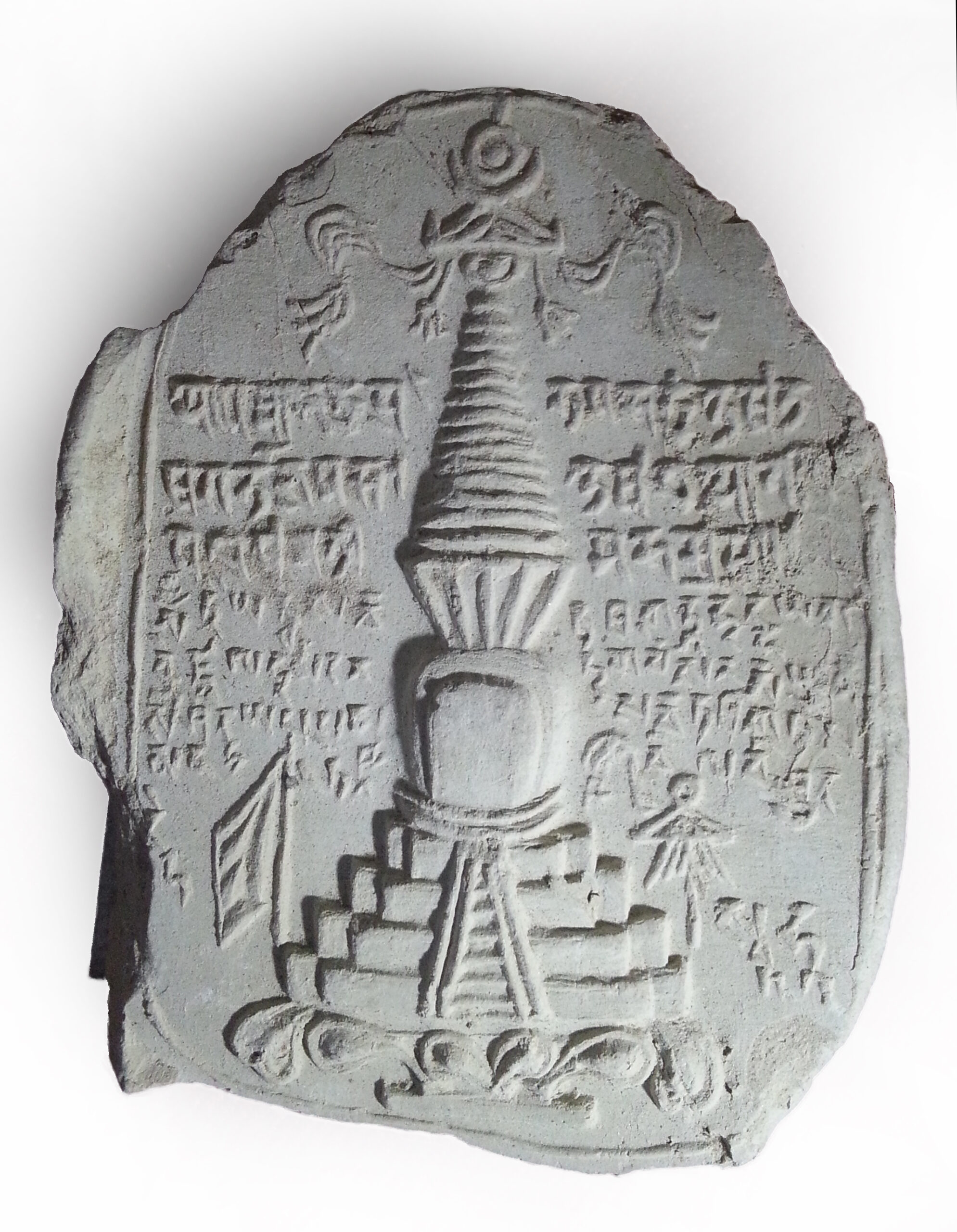 Molded Clay Image (Tsatsa) of Amoghapasha | Project Himalayan Art