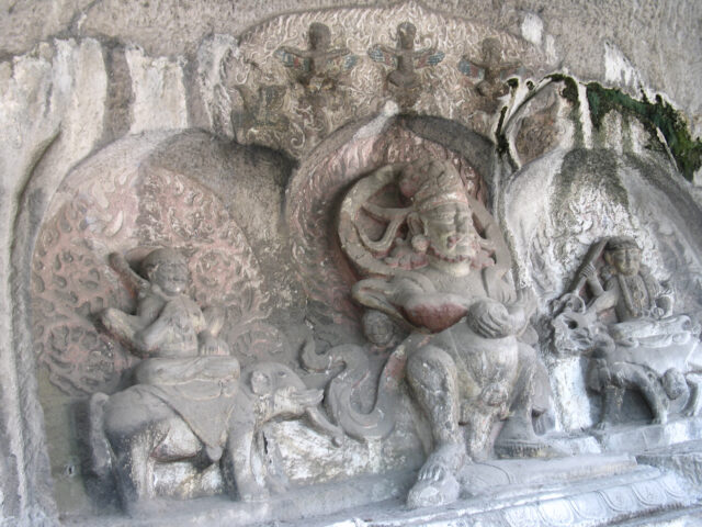 Mahakala Stone Sculpture | Project Himalayan Art