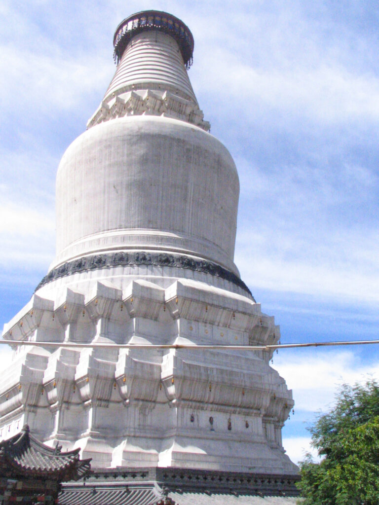 White Stupa, Attributed to Nepalese Artist Anige | Project Himalayan Art