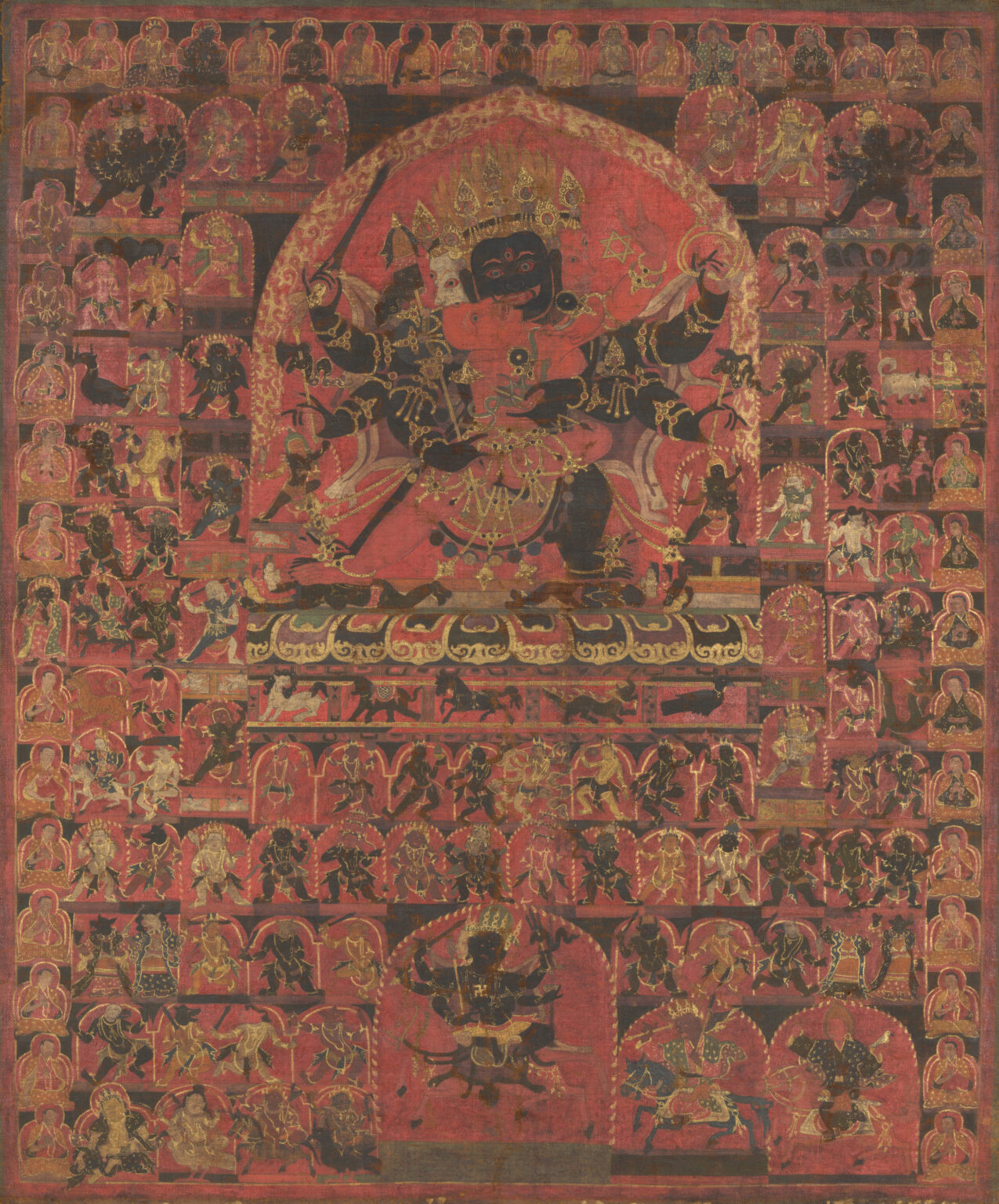 Bon Deity Trowo Tsochok Khagying | Project Himalayan Art