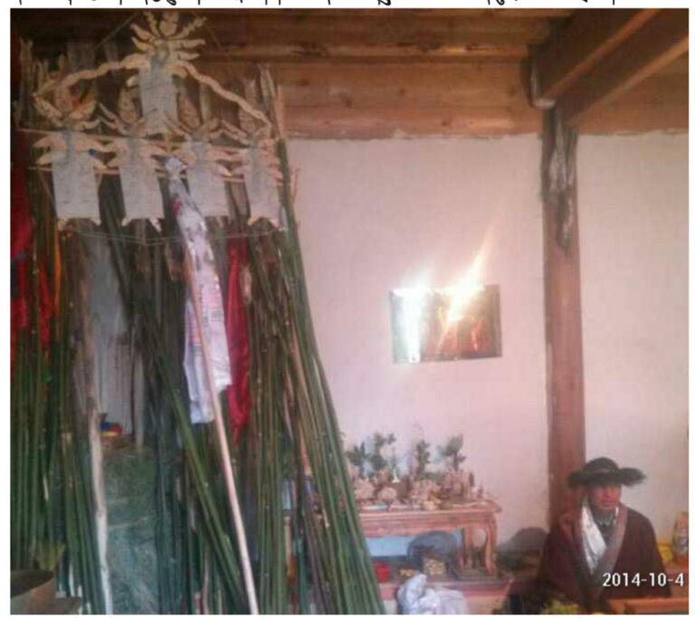 Bon Deity Trowo Tsochok Khagying | Project Himalayan Art
