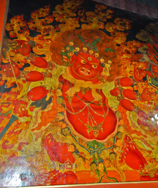 Nechung Monastery Murals | Project Himalayan Art