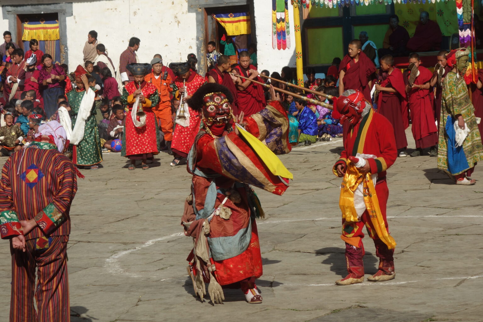 Ritual Dance Mask of Guru Dorje Drolo | Project Himalayan Art