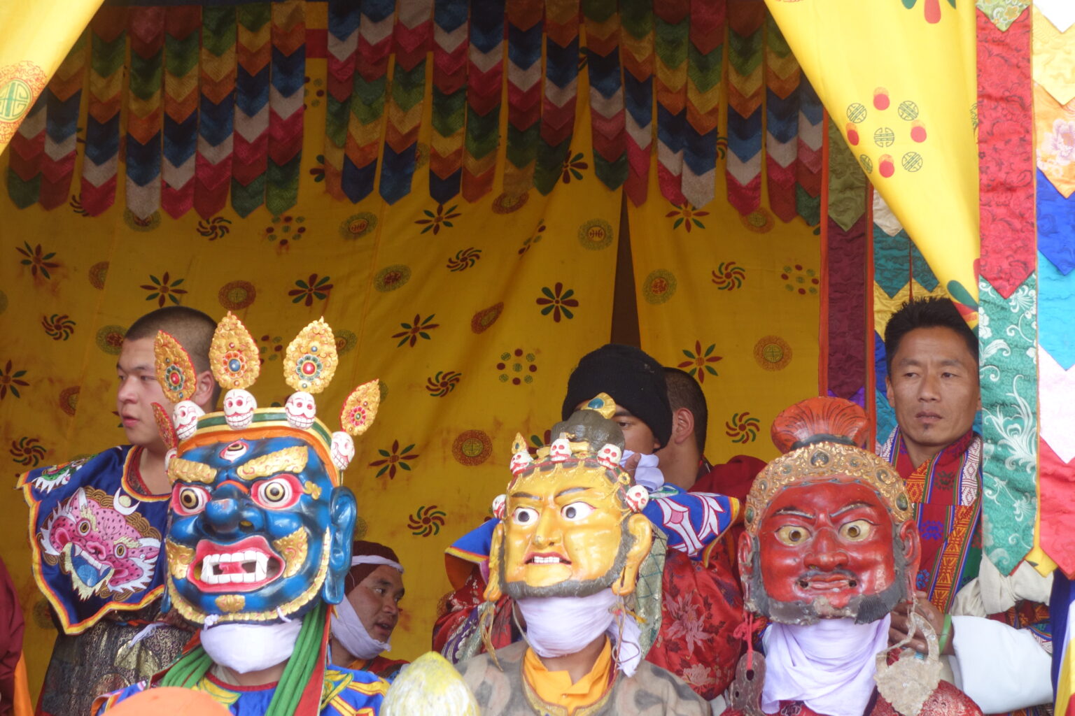 Ritual Dance Mask of Guru Dorje Drolo | Project Himalayan Art