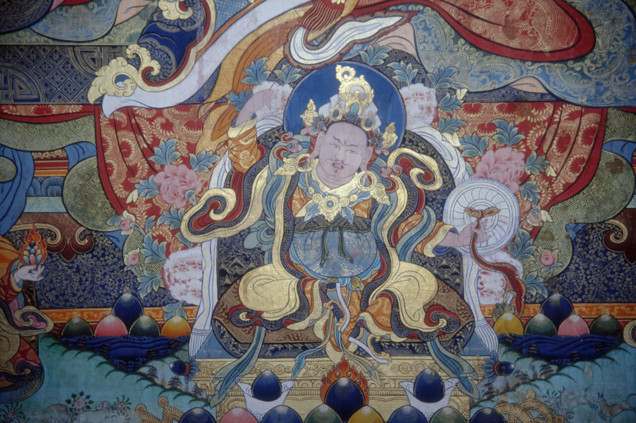 Shambhala Kings Mural | Project Himalayan Art