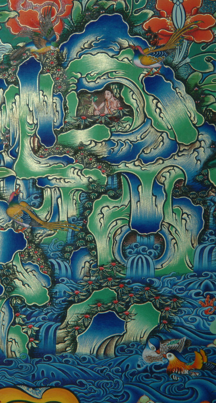 Shambhala Kings Mural | Project Himalayan Art