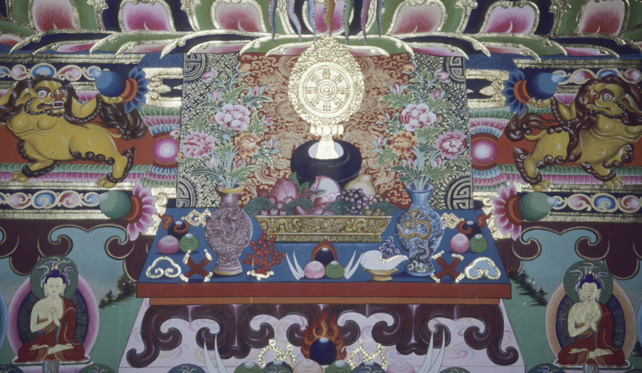 Shambhala Kings Mural | Project Himalayan Art