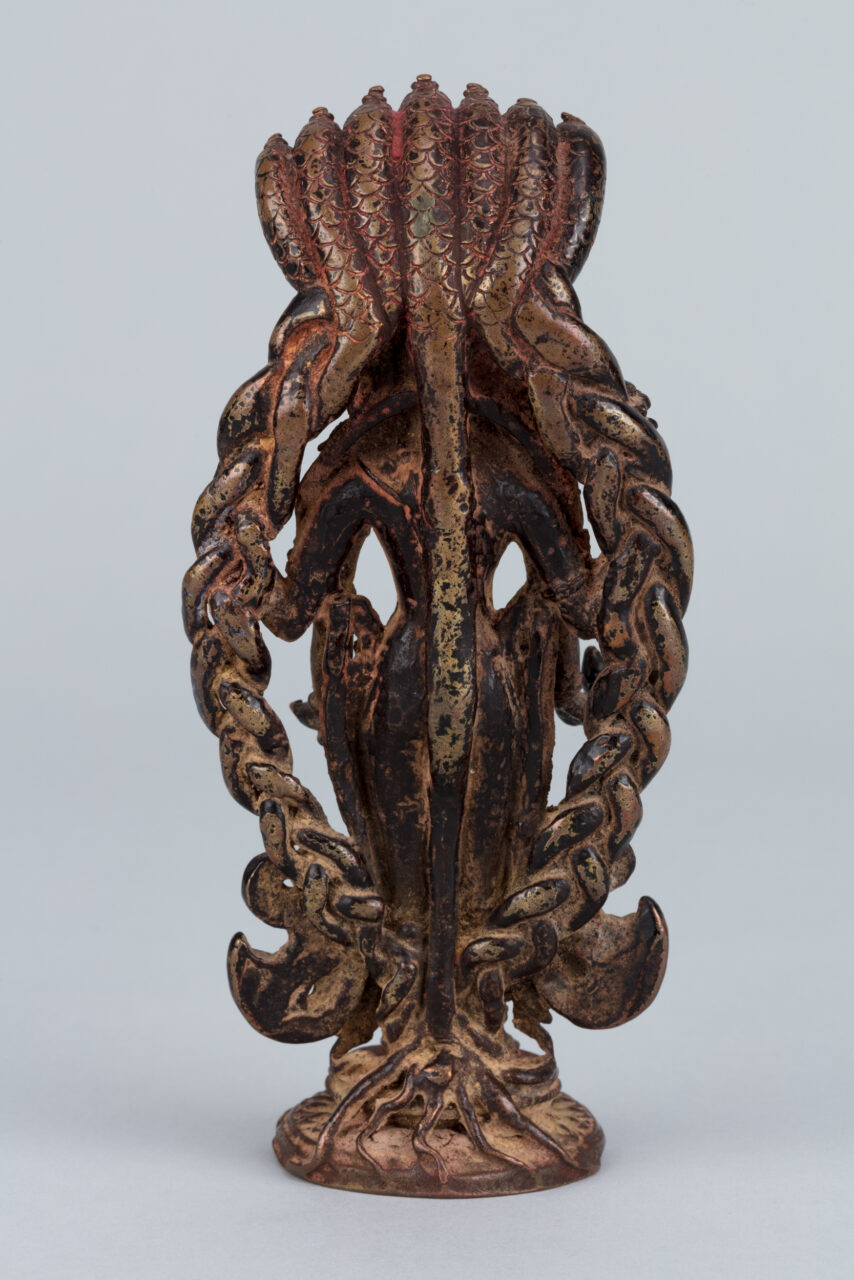 Vishnu with the King of Snakes, Shesha | Project Himalayan Art