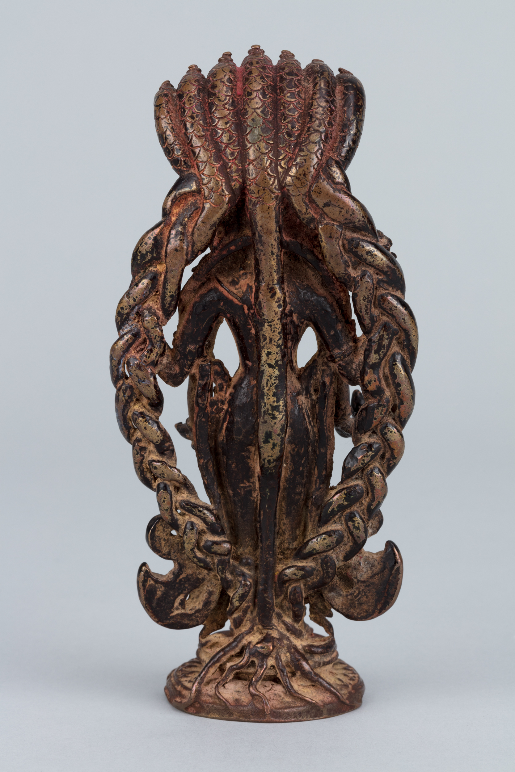 Vishnu with the King of Snakes, Shesha | Project Himalayan Art