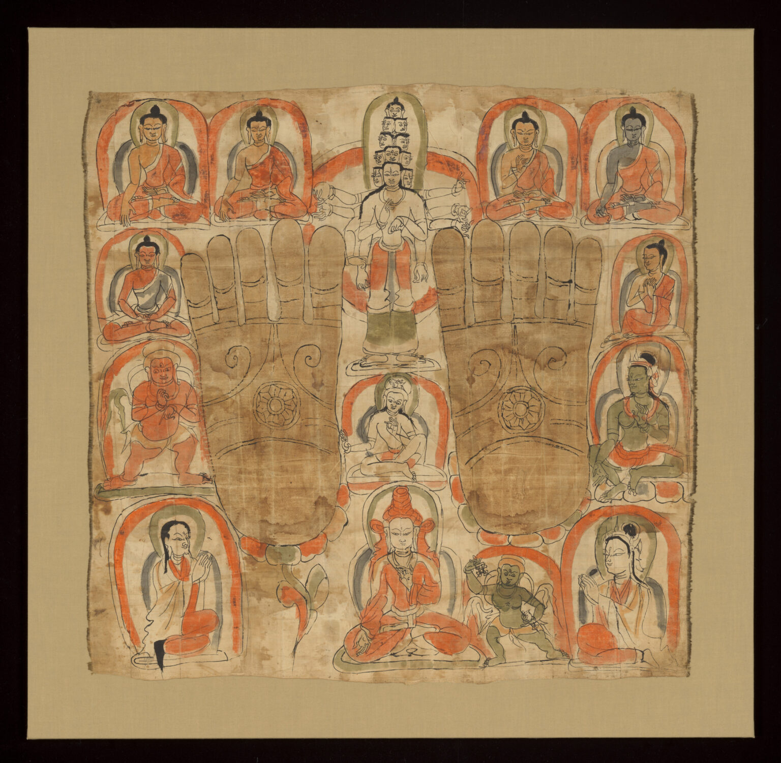 The Buddha’s Footprints and Incarnations of Avalokiteshvara | Project ...