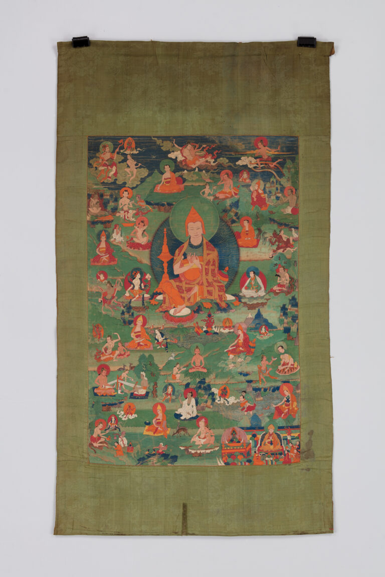 Atisha with Twenty-Eight Great Adepts | Rubin Museum of Himalayan Art
