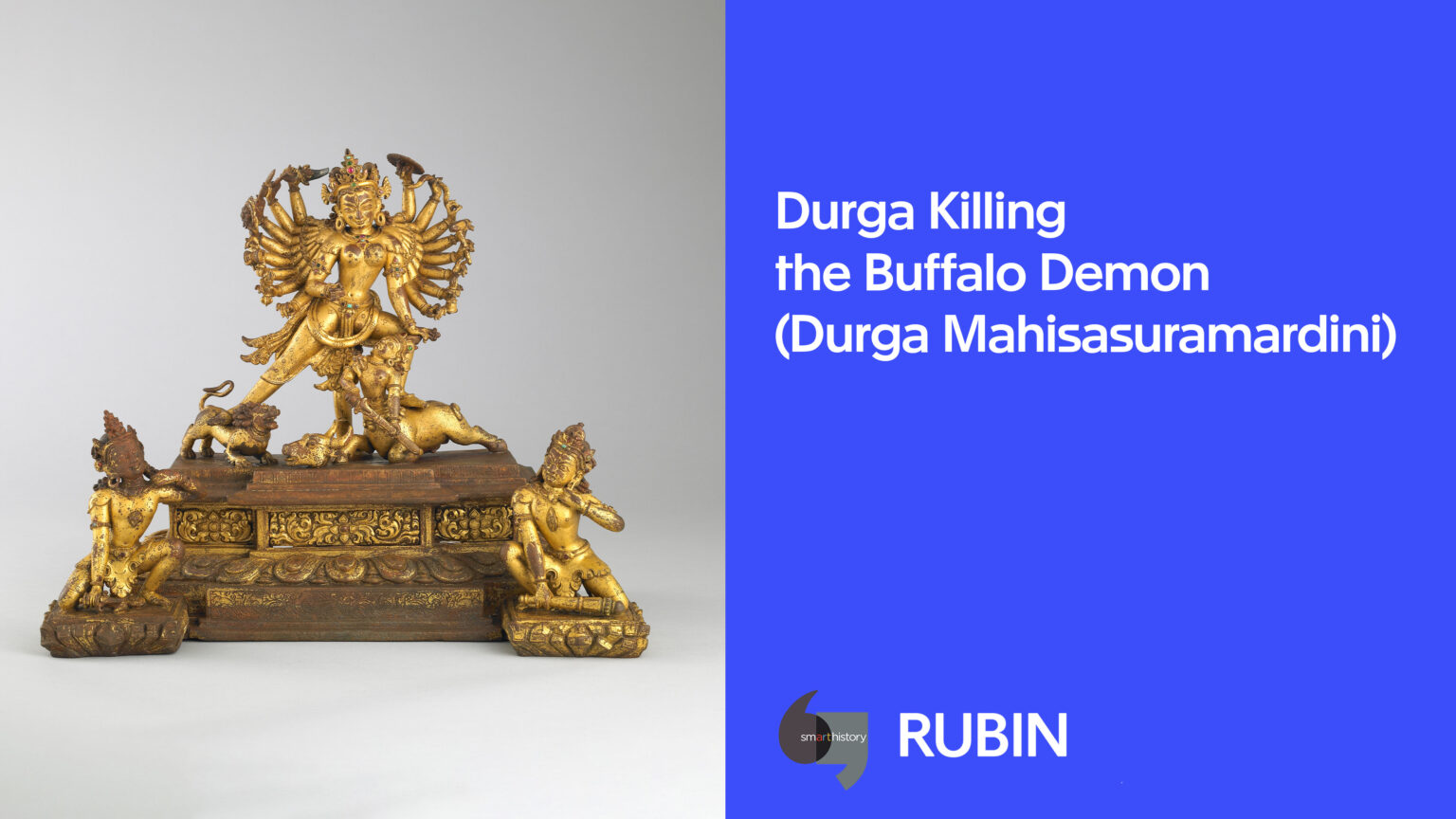 Durga Killing the Buffalo Demon (Durga Mahisasuramardini) | Rubin ...