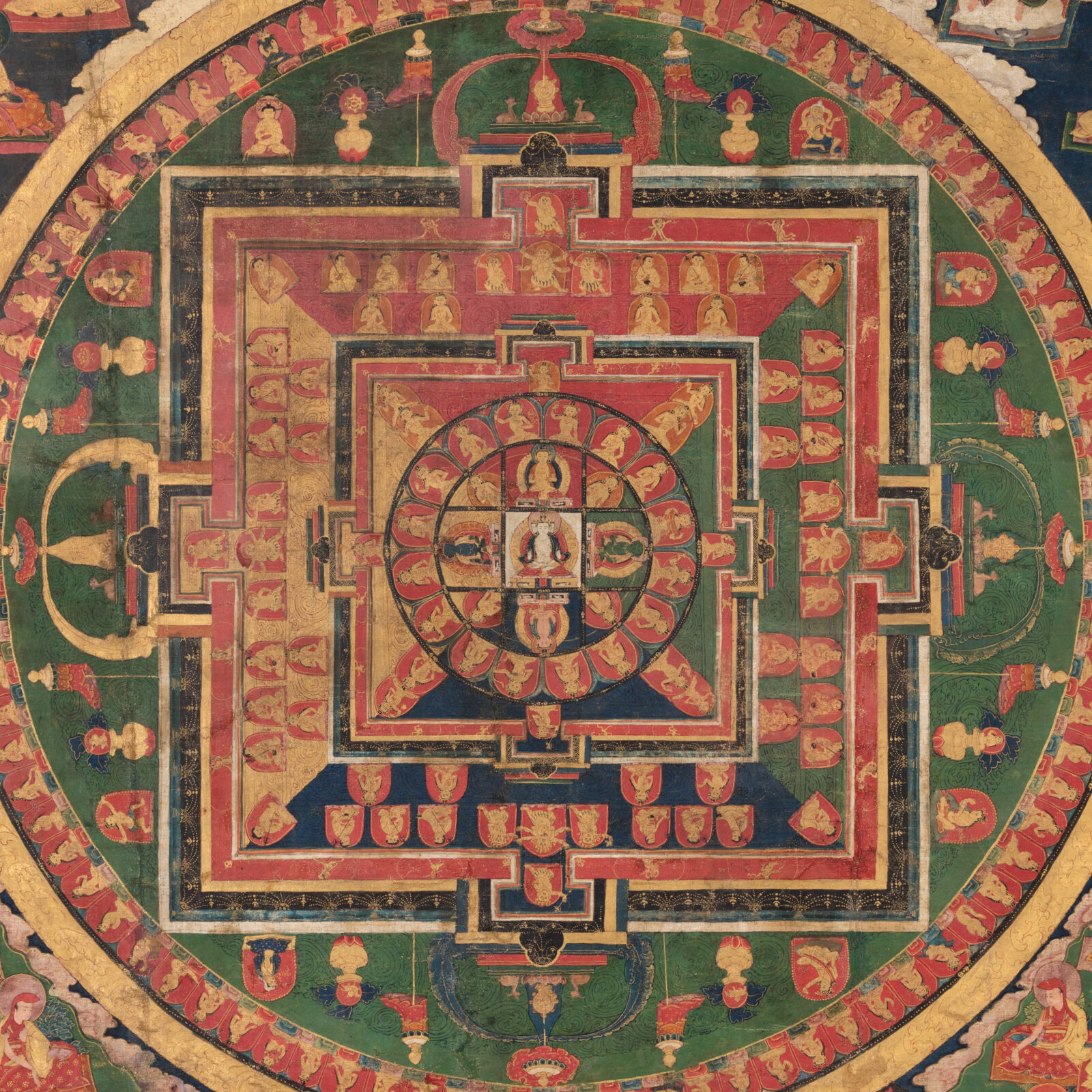 Sarvavid Vairochana Mandala | Rubin Museum of Himalayan Art