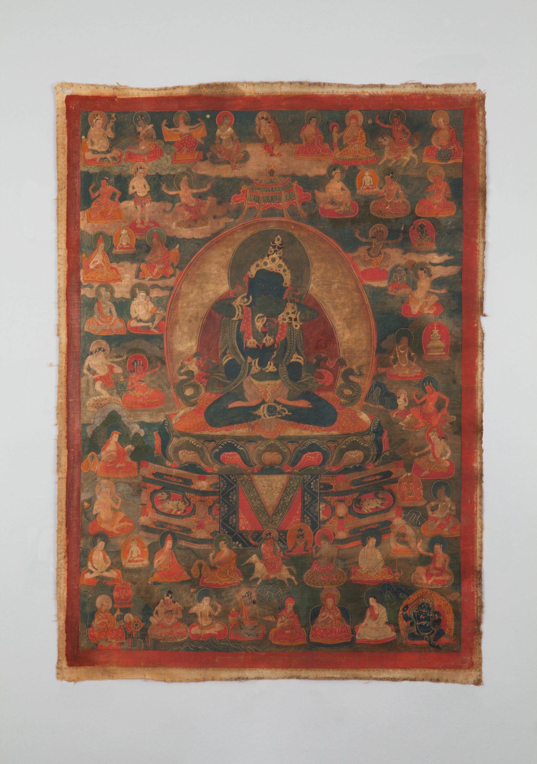 Buddha Ratnasambhava with Wealth Deities | Rubin Museum of Himalayan Art