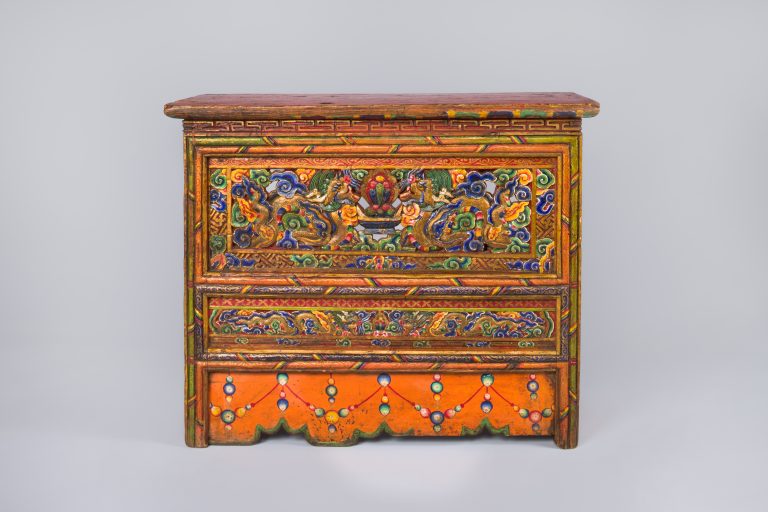 Tall Offering Table | Rubin Museum of Himalayan Art